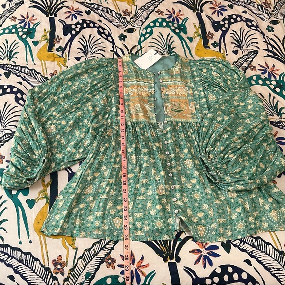 Spell | Tops | Spell Madame Peacock Blouse | Poshmark